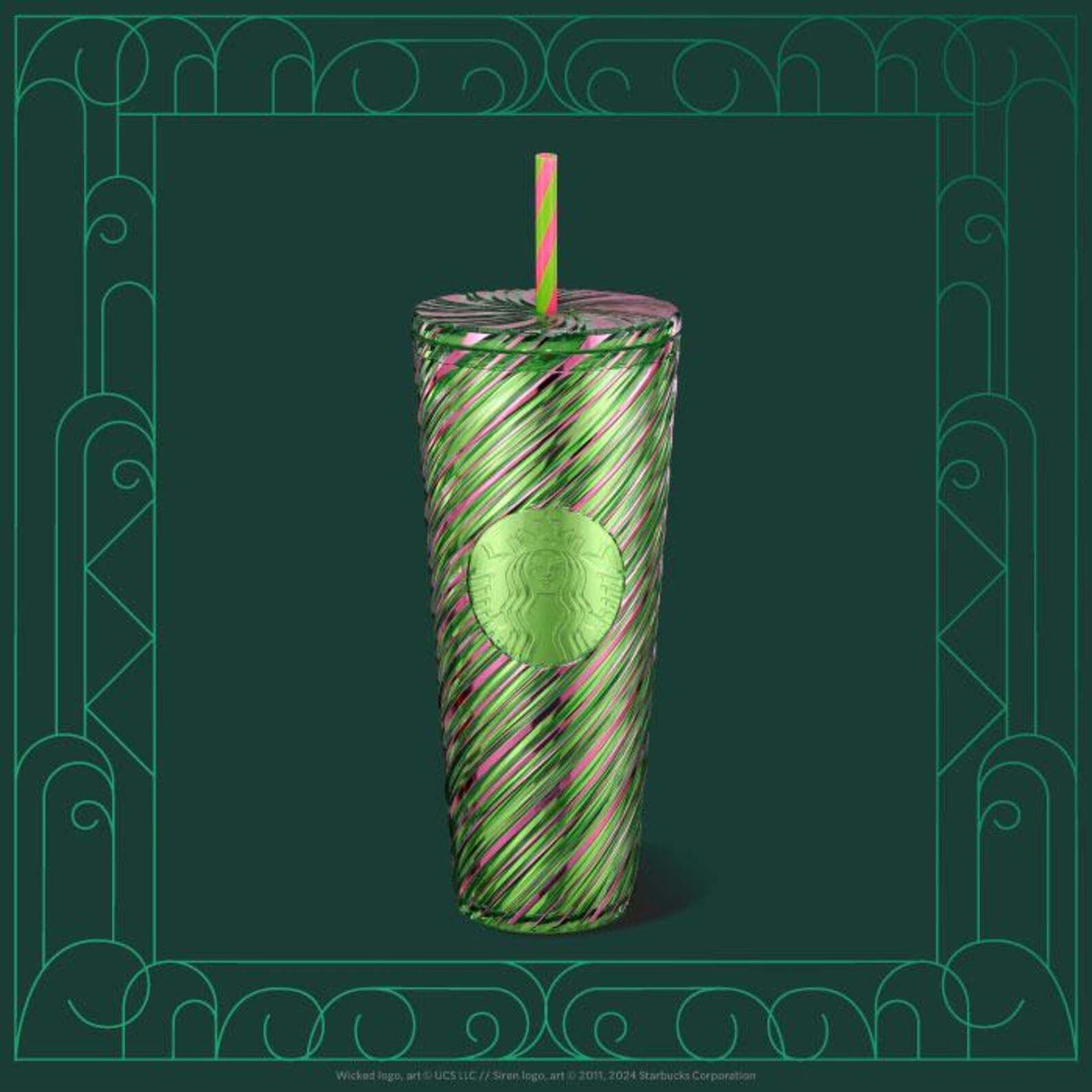 Starbucks Wicked Cold Cup (24 Oz.)/ Wicked Discovery Series Collection ...