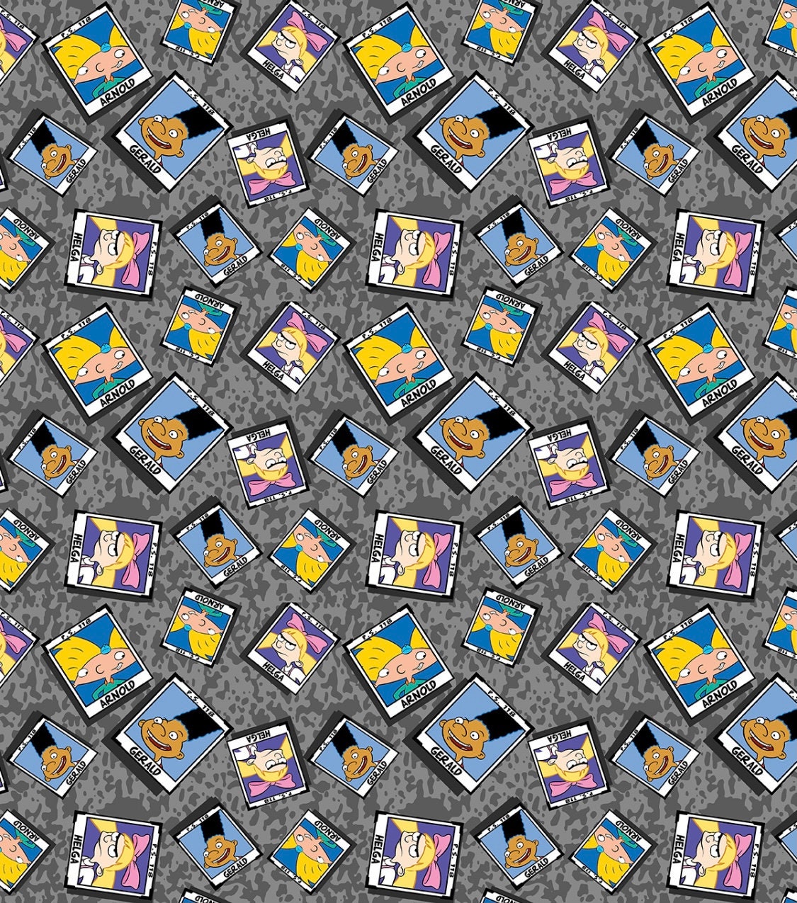 Nickelodeon Hey Arnold Cotton Fabric Fat Quarter - Etsy