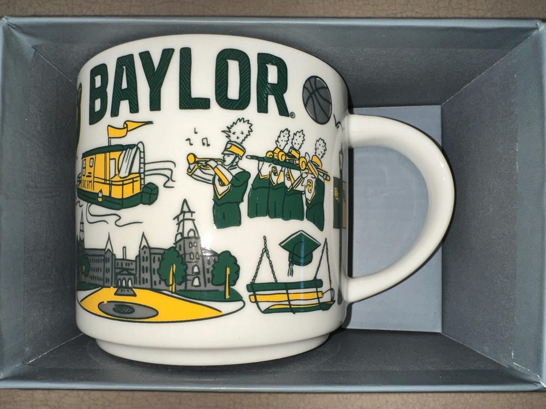 Starbucks Been There Series Campus Collection— Baylor University - Etsy