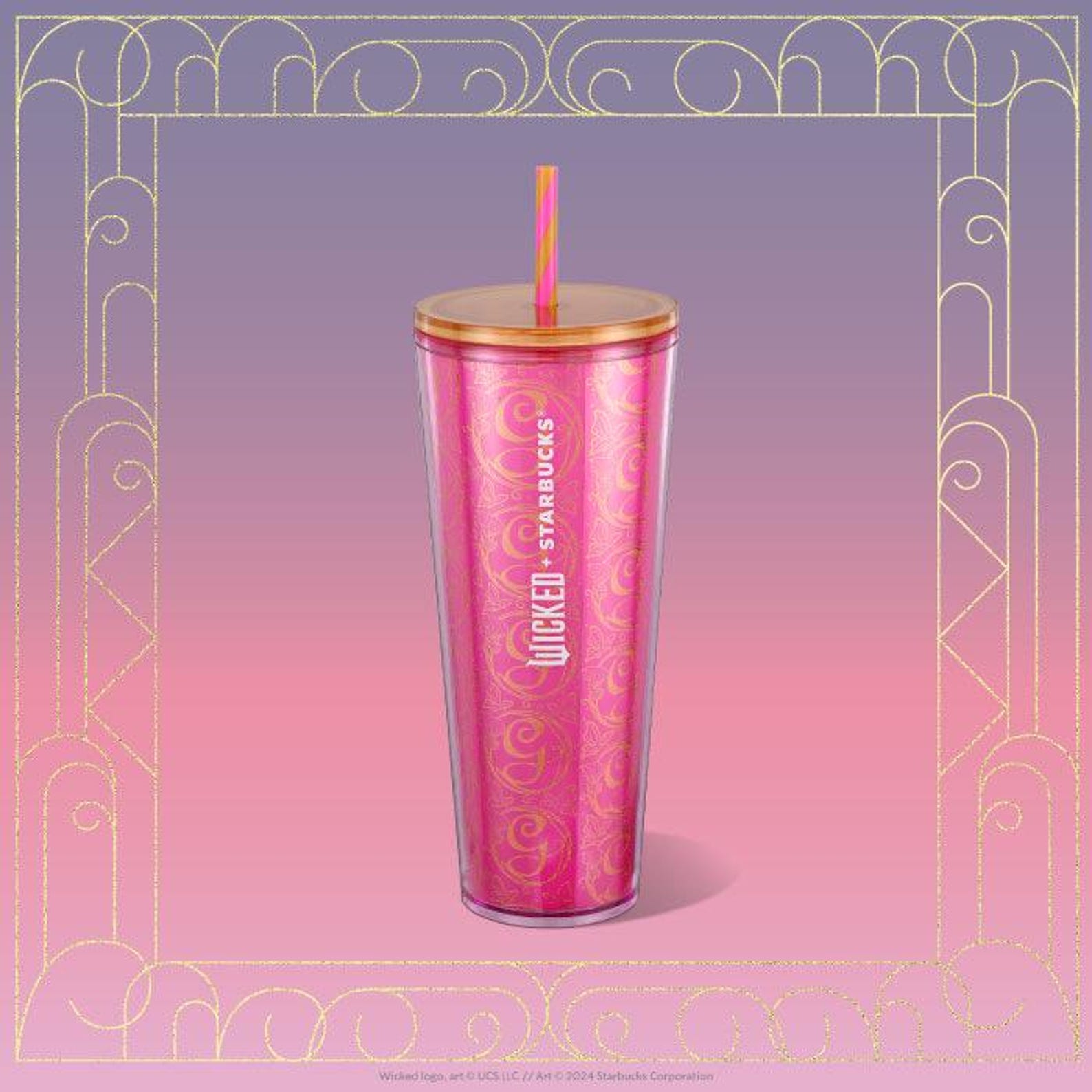 Starbucks Wicked Cold Cup (24 Oz.)/ Wicked Discovery Series Collection ...