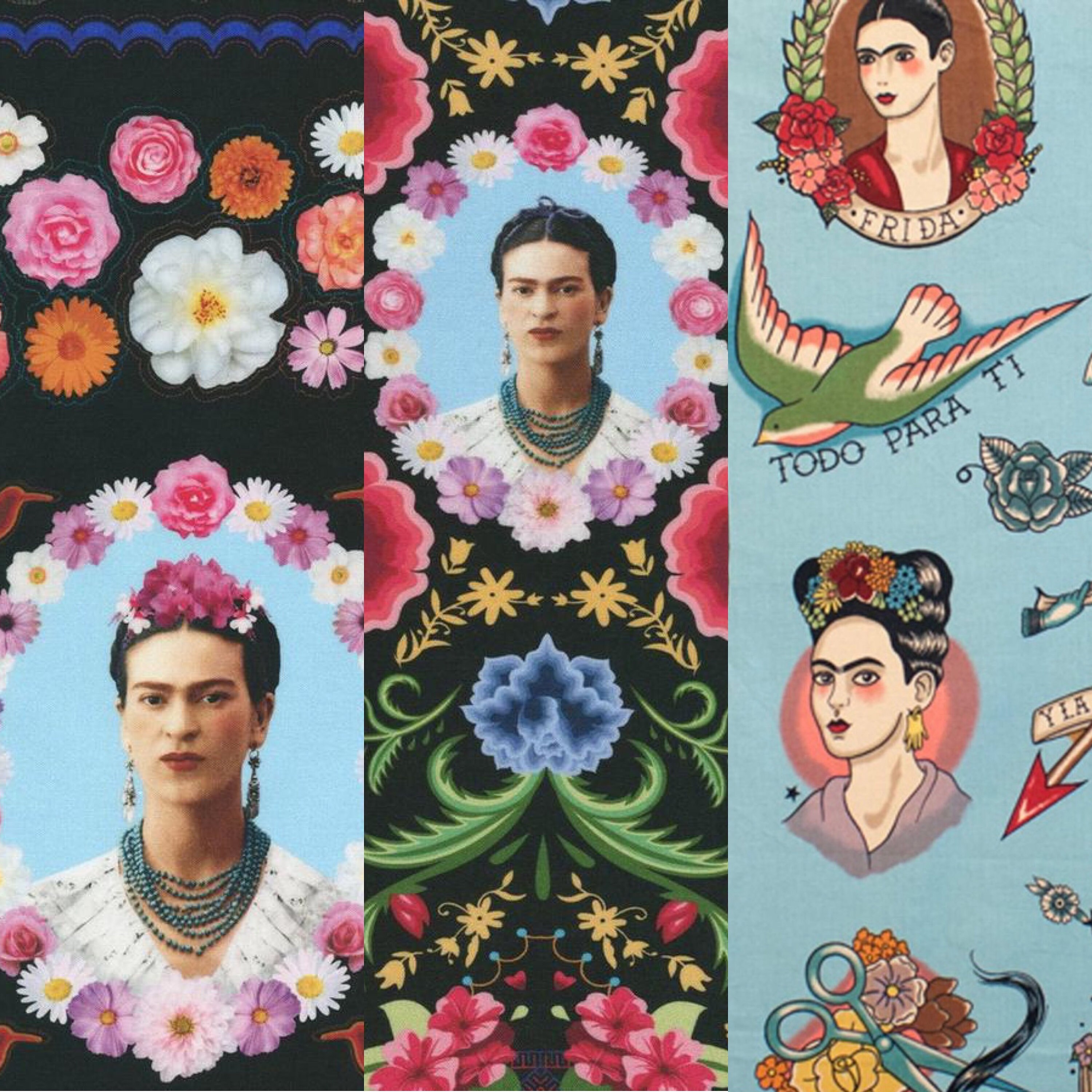 Frida Premium Cotton Fabric 1/4 Yard - Etsy