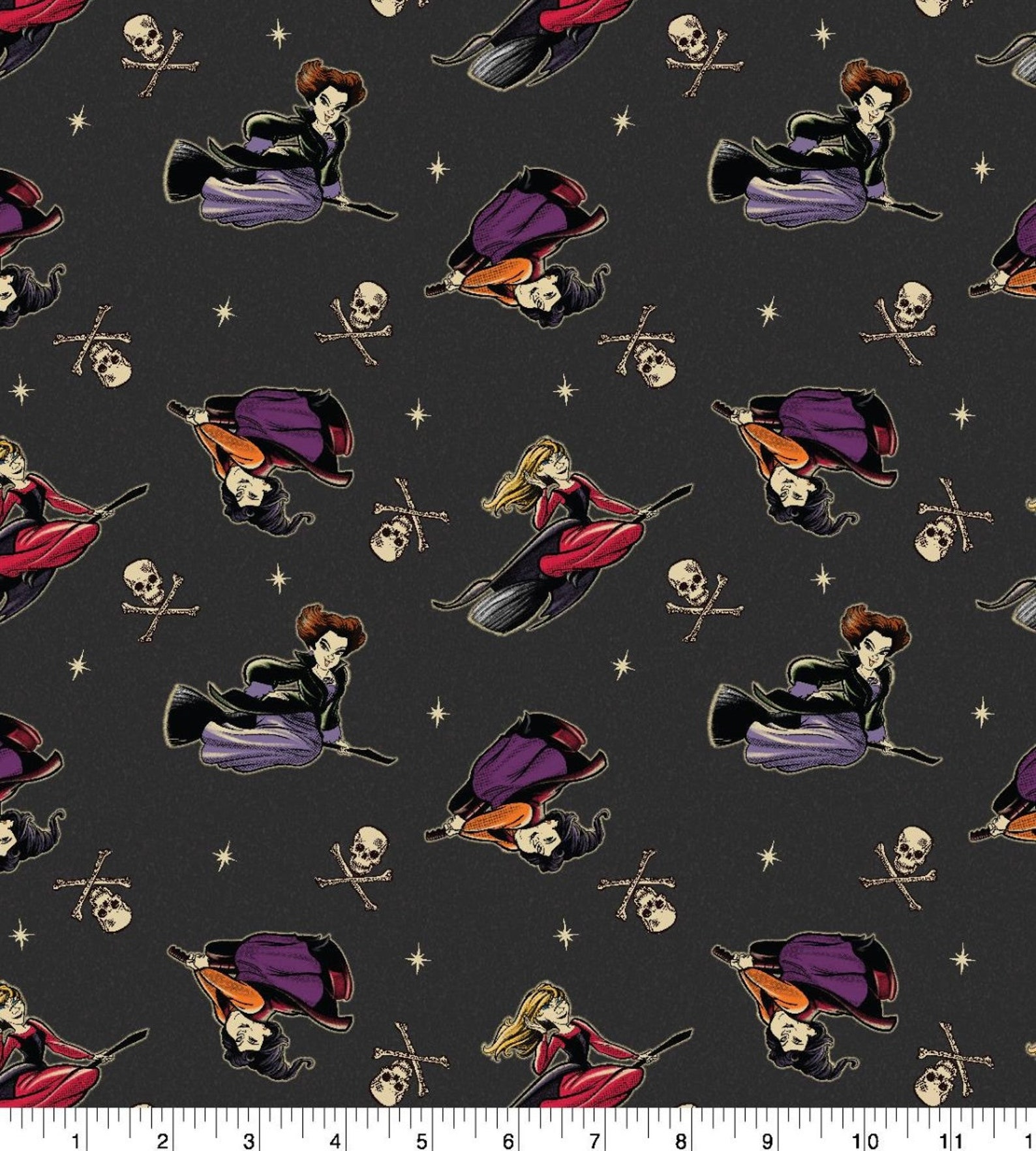 Hocus Pocus Cotton Fabric Fat Quarter - Etsy