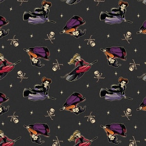 Hocus Pocus Cotton Fabric Fat Quarter - Etsy