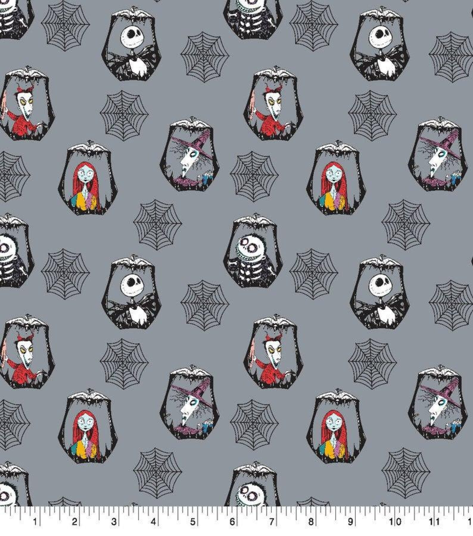 Nightmare Before Christmas Cotton Fabric - Etsy