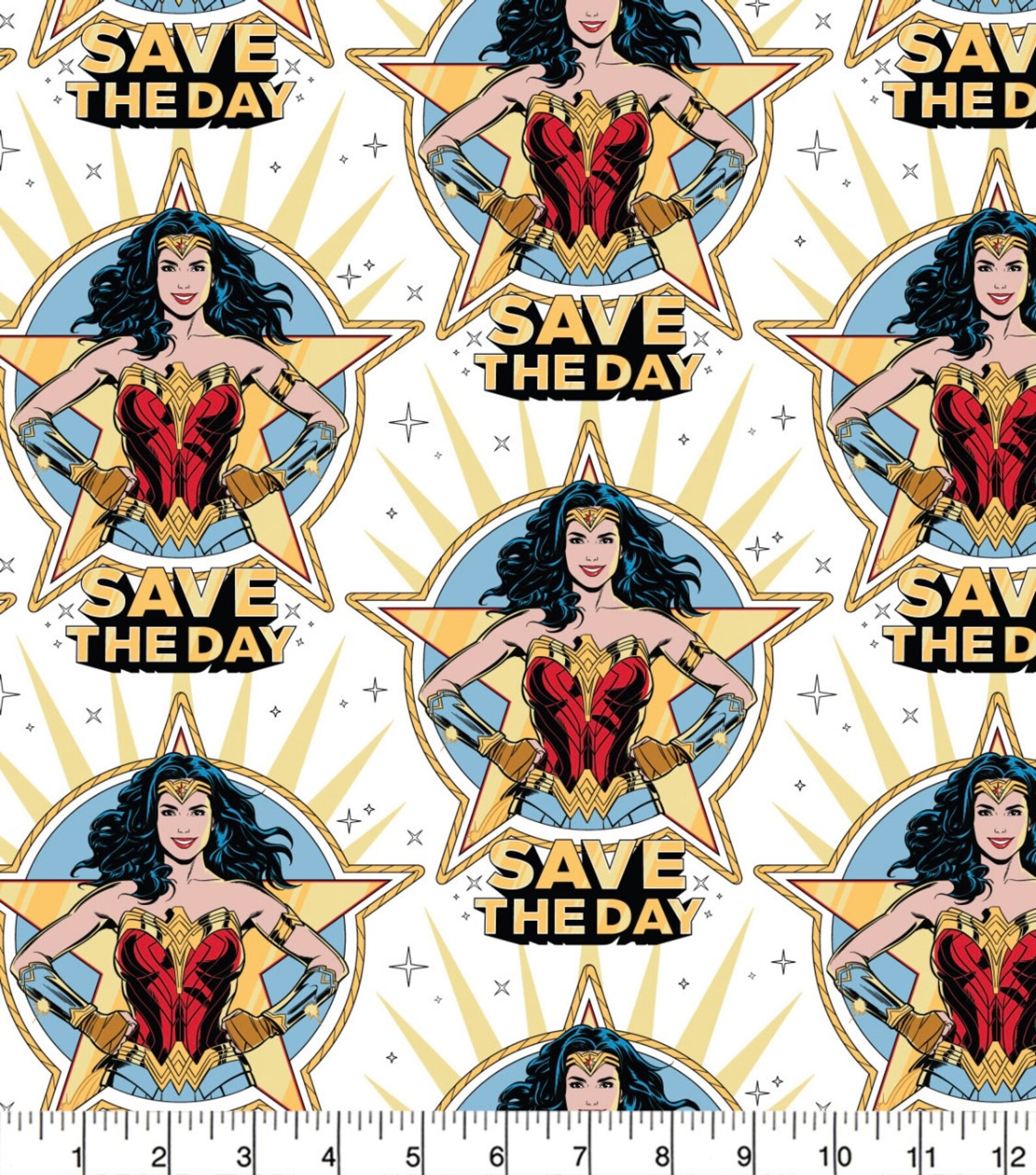 Wonder Woman Fabric Fat Quarter - Etsy Italia