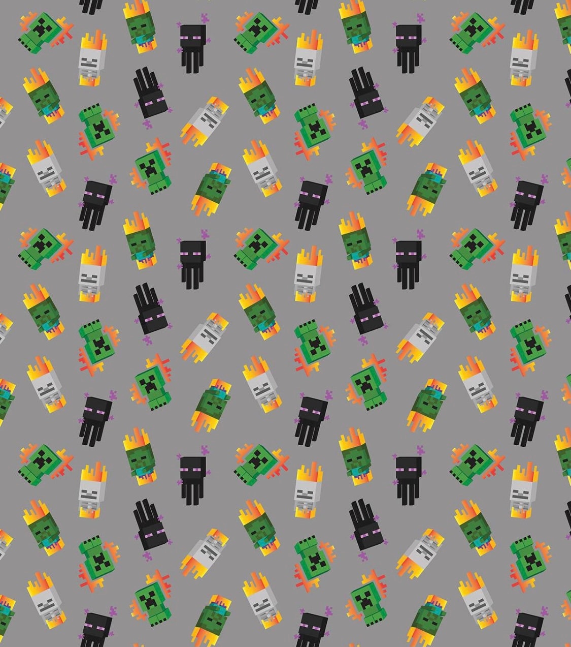 Minecraft Cotton Fabric Fat Quarter - Etsy
