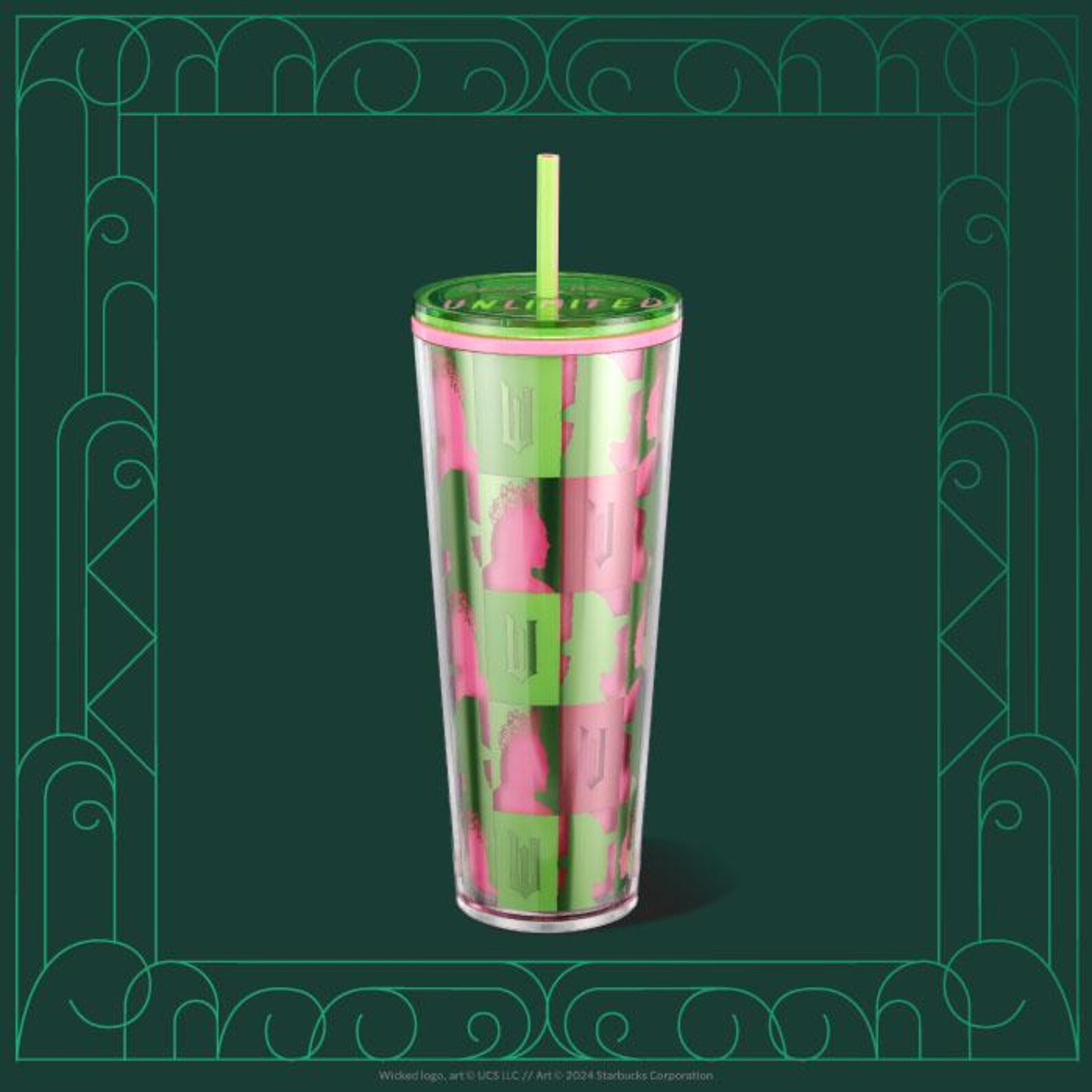 Starbucks Wicked Cold Cup (24 Oz.)/ Wicked Discovery Series Collection ...
