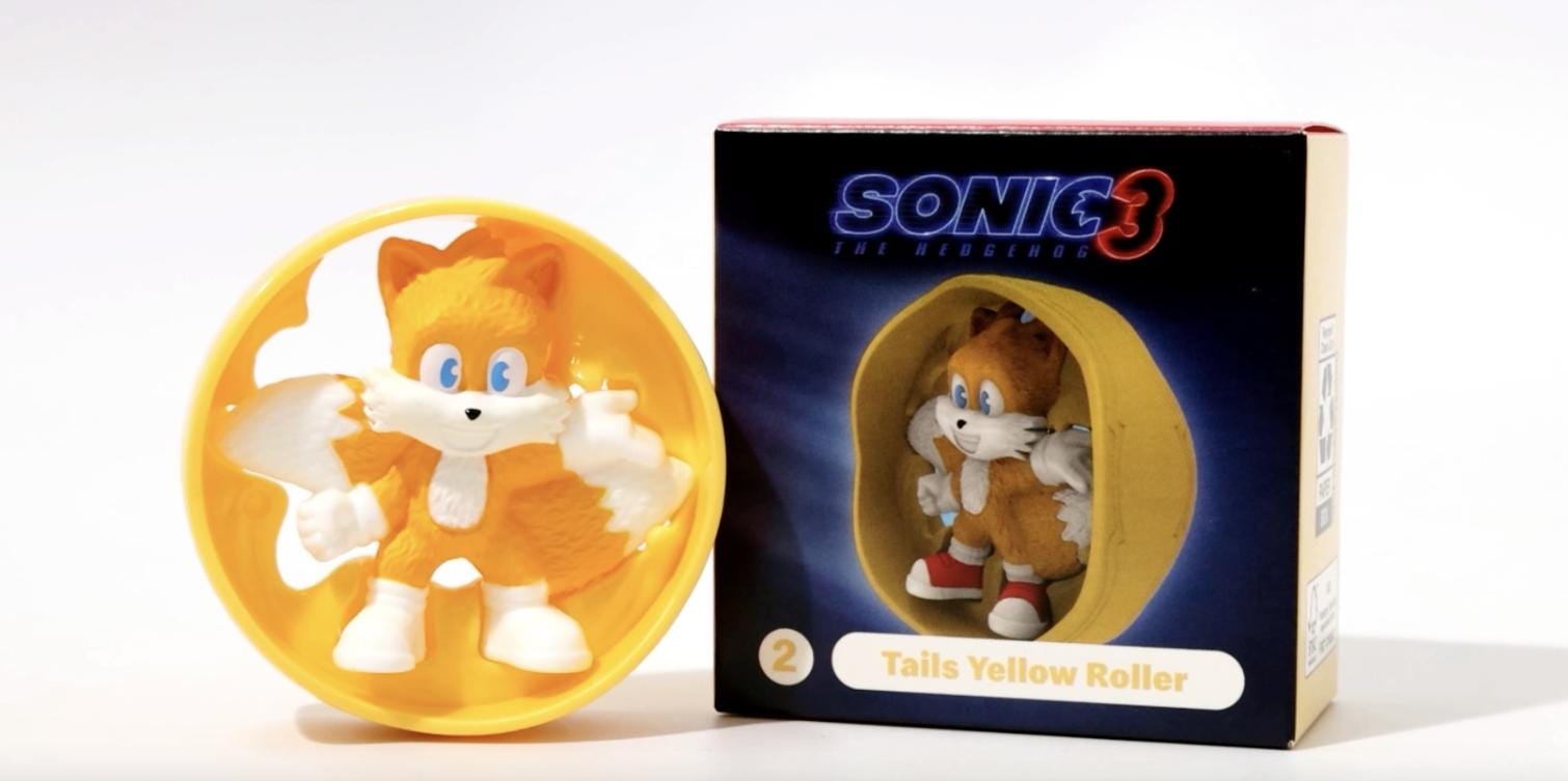 Mcdonalds Sonic 3 the Hedgehog Toys 2024 - Etsy Canada