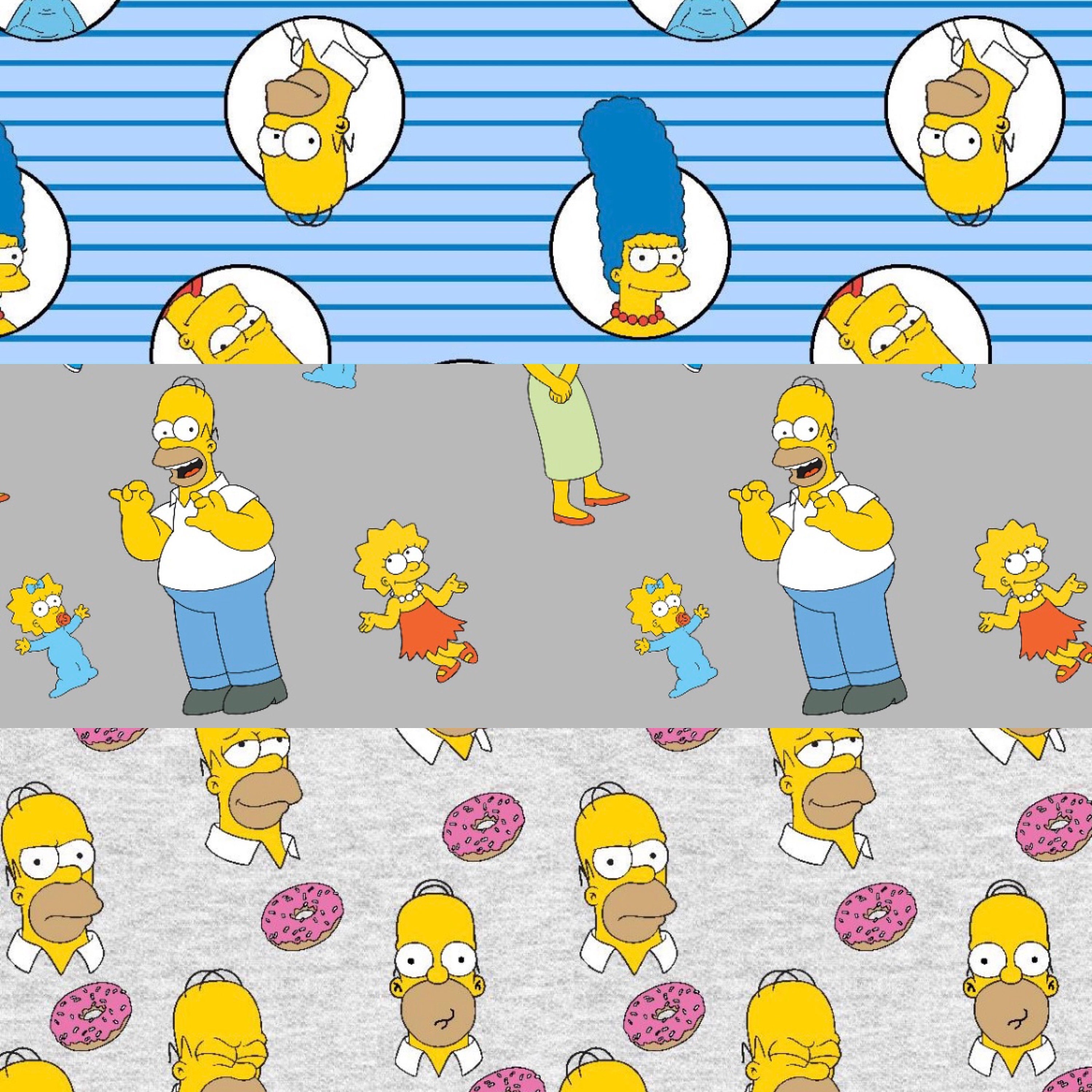 The Simpsons Cotton Fabric Fat Quarter - Etsy Canada