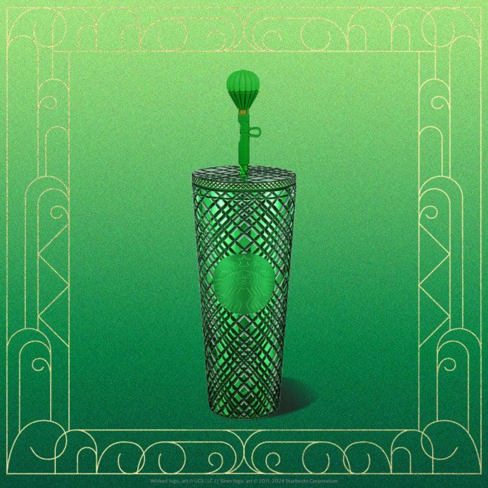 Starbucks Wicked Cold Cup (24 Oz.)/ Wicked Discovery Series Collection ...