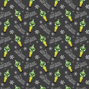 Buddy the Elf From the Elf Movie Cotton Fabric Fat Quarter - Etsy