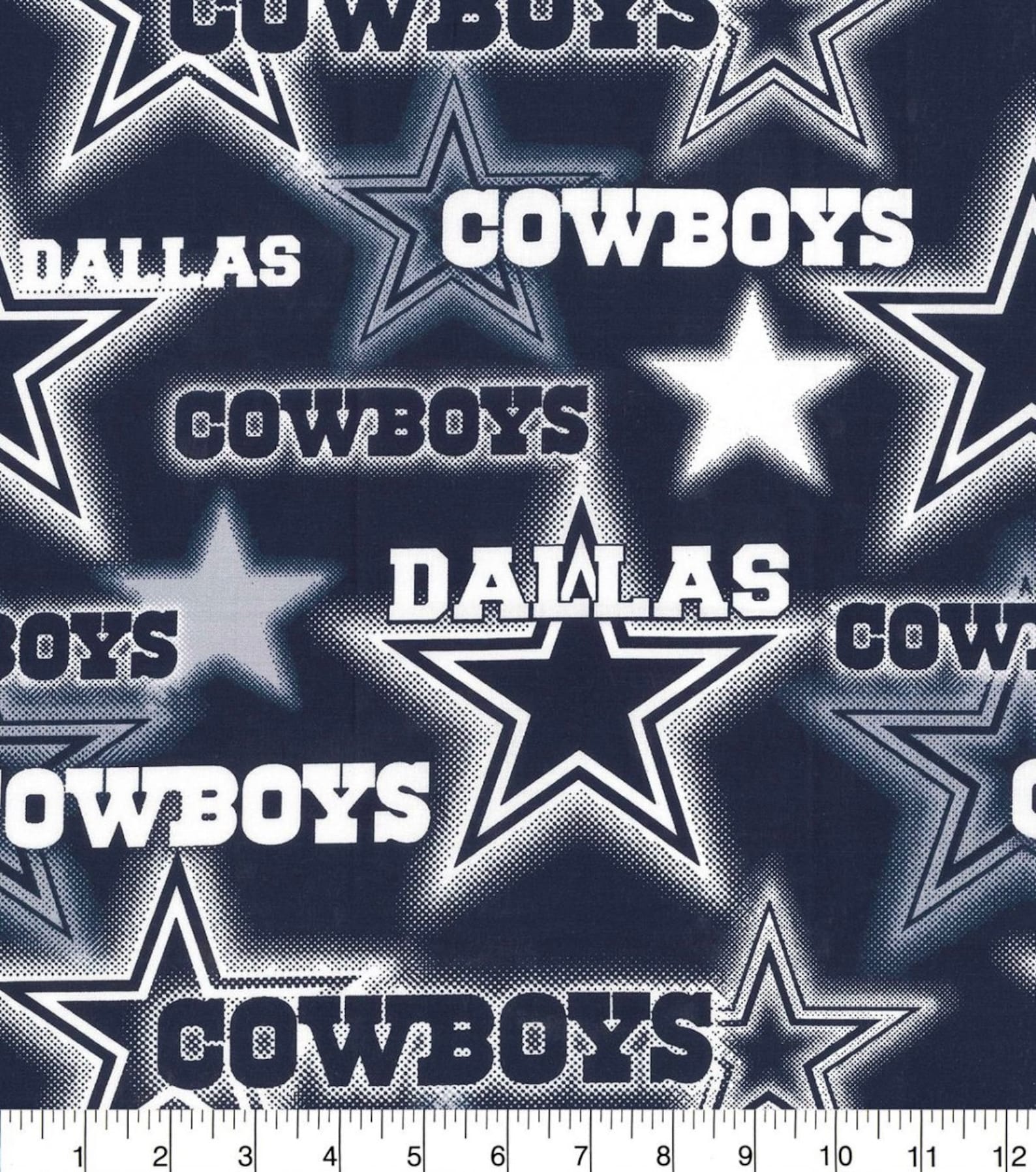 NFL Dallas Cowboys Cotton Fabric 1/4 Yard - Etsy