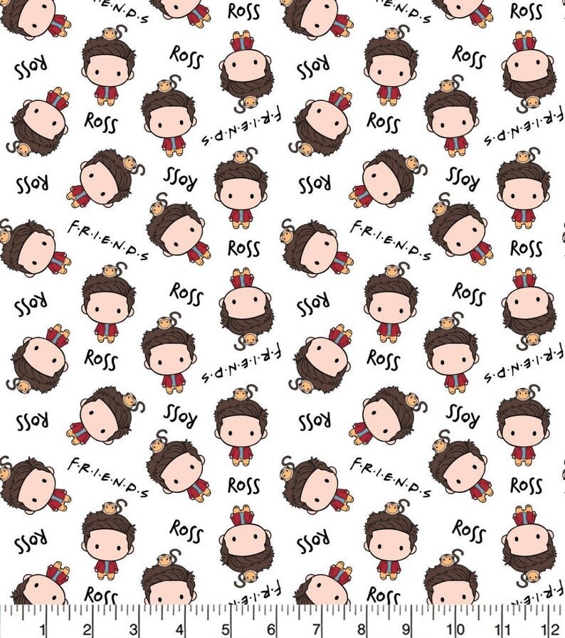 Friends Cotton Fabric 1/4 Yard - Etsy