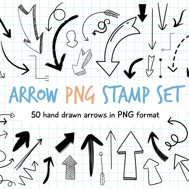 Arrow Stickers - Etsy