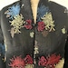 Vintage Chrysanthemum Chinese Jacket/tangzhuan Traditional Embroidered ...