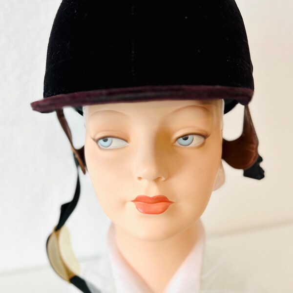 Velvet Riding Helmet - Etsy