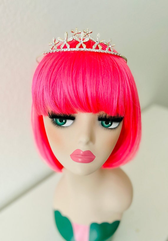 Vintage silver tiara - Gem