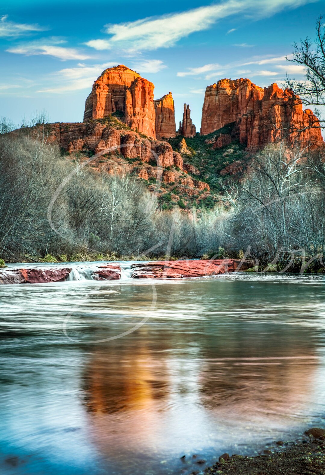 Cathedral Rock Reflections - Etsy