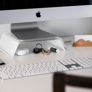 Imac Stand / Acrylic Monitor Stand / Premium Acrylic Computer Monitor ...