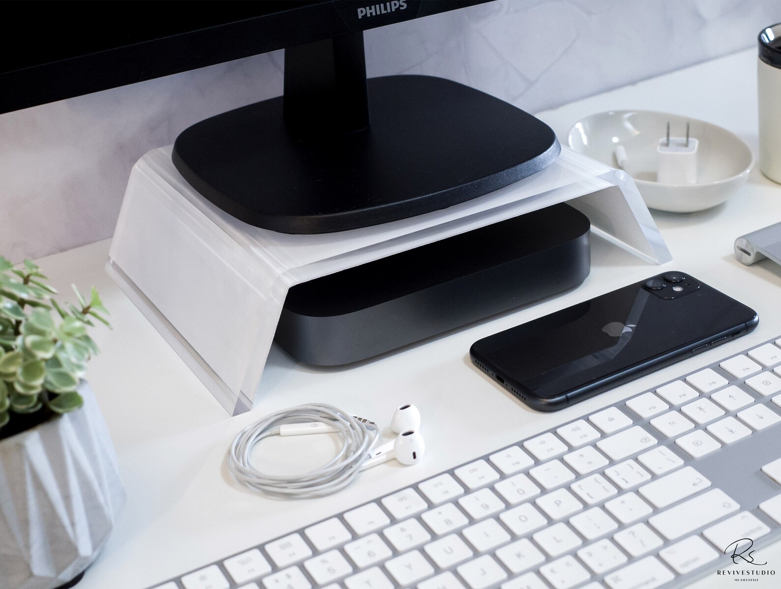 Imac Stand / Acrylic Monitor Stand / Premium Acrylic Computer - Etsy