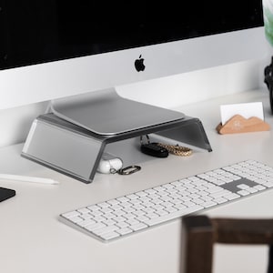 Imac Stand / Acrylic Monitor Stand / Premium Acrylic Computer Monitor ...