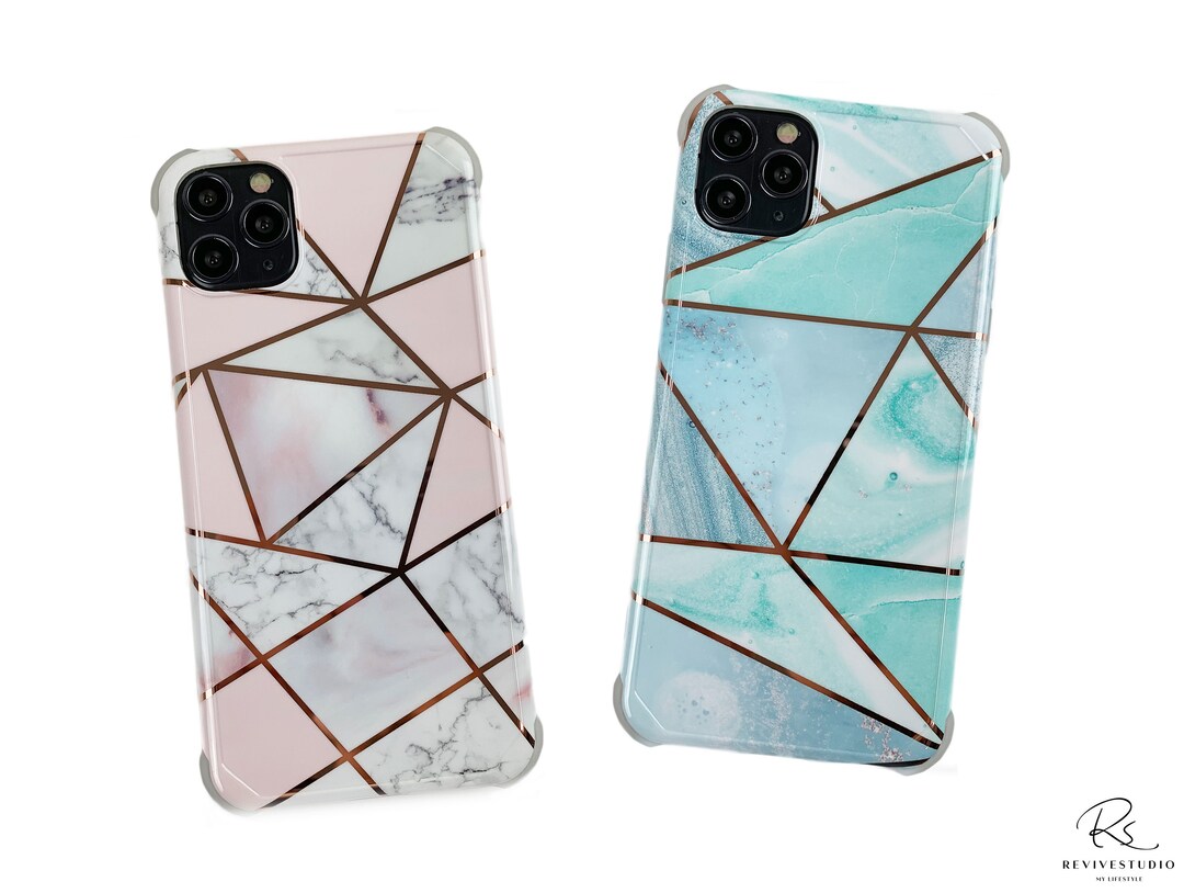 Luxury Geometric iPhone Case / Marble / iPhone 11 / iPhone 11 Pro ...