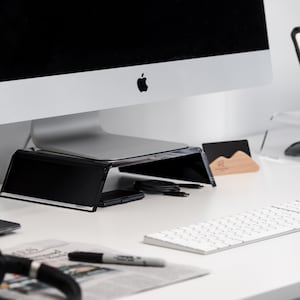 Imac Stand / Acrylic Monitor Stand / Premium Acrylic Computer Monitor ...