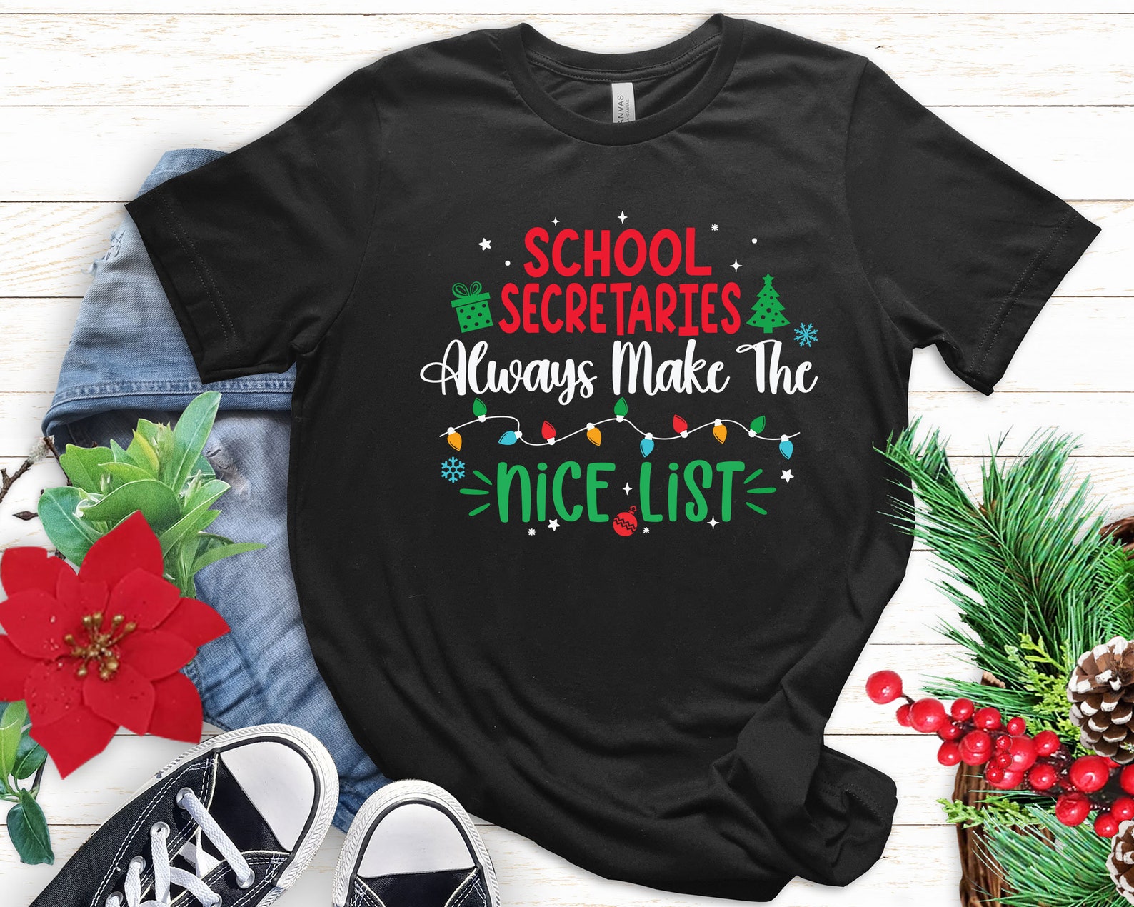 School Secretary Christmas SVG School Secretary Always Make - Etsy