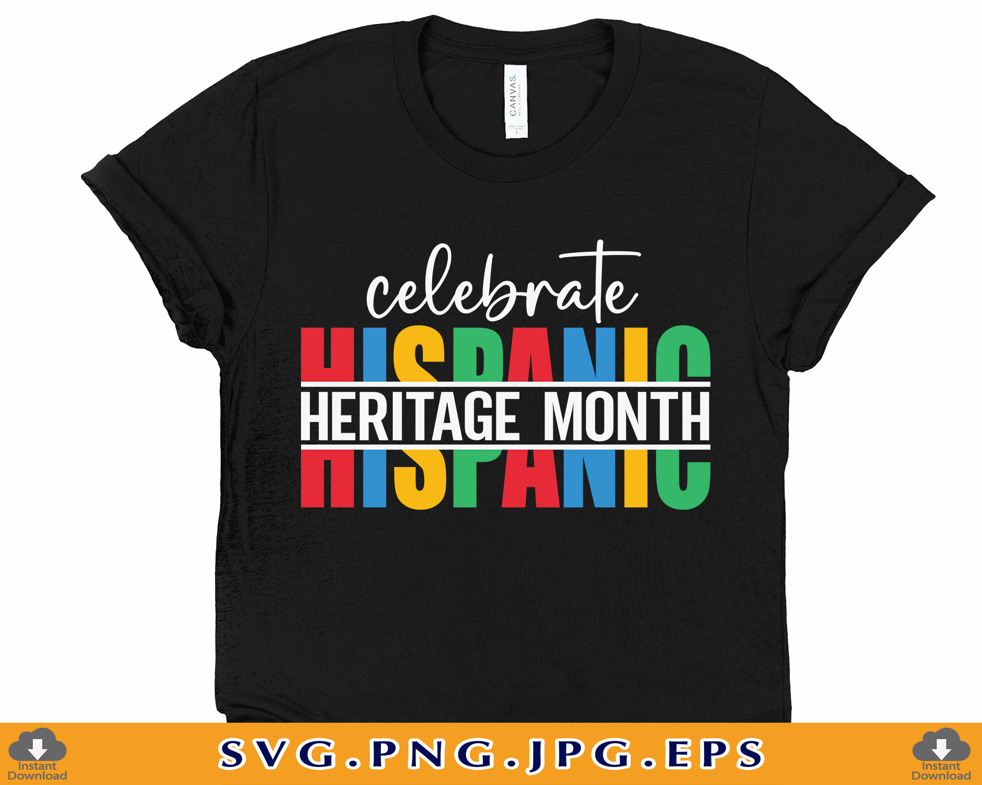 Celebrate Hispanic Heritage Month SVG National Hispanic - Etsy
