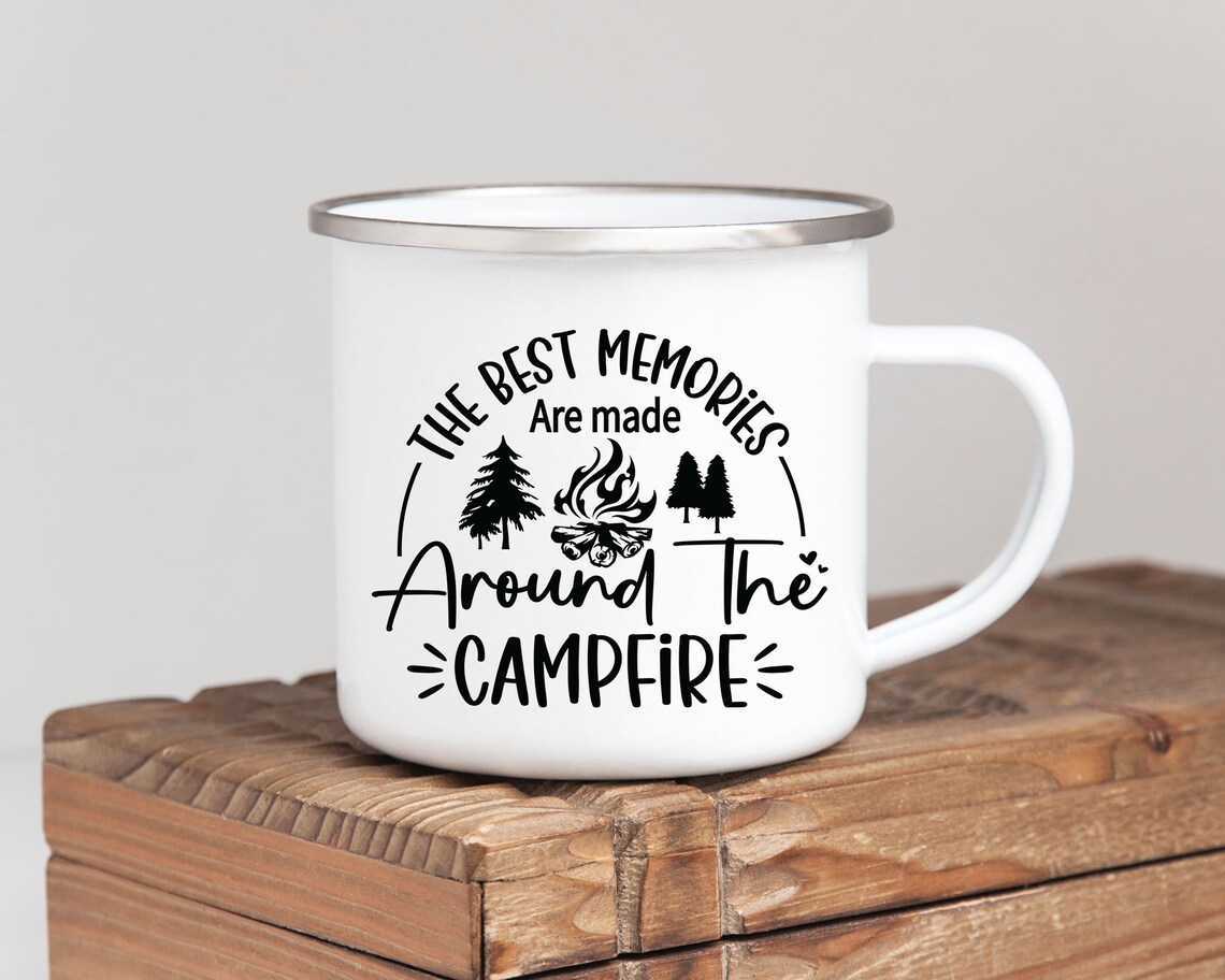 Camping SVG the Best Memories Are Made Around the Campfire - Etsy