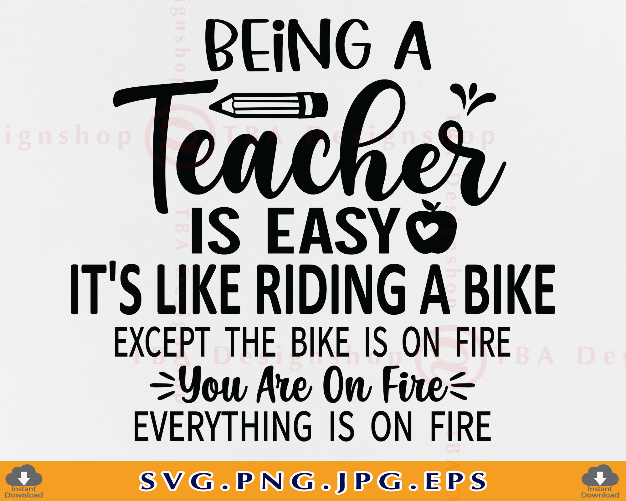Being a Teacher is Easy Svg Teacher SVG Design Teacher Gifts - Etsy Canada