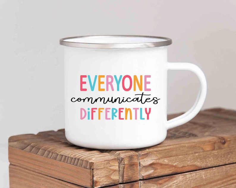 Everyone Communicate Differently Svg Autism Awareness SVG - Etsy