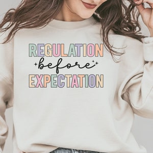 Regulation Before Expectation SVG, Autism Awareness SVG, Special ...