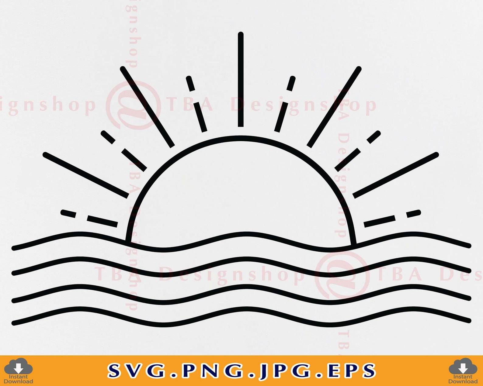 Sun SVG, Half Sun Svg, Sunburst SVG, Boho Sun Svg, Sunburst Clipart ...