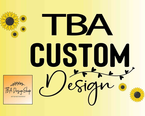 TBA Custom Designs | Etsy