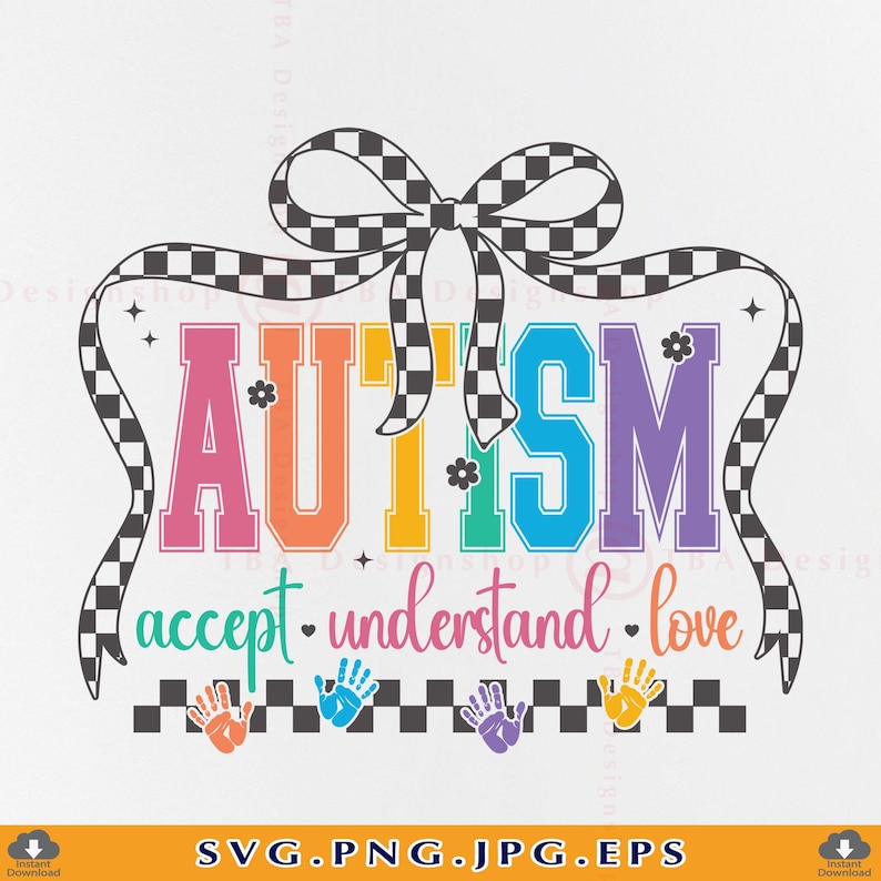 Autism Awareness SVG, Accept Understand Love, Cricut Cut Files (digital ...