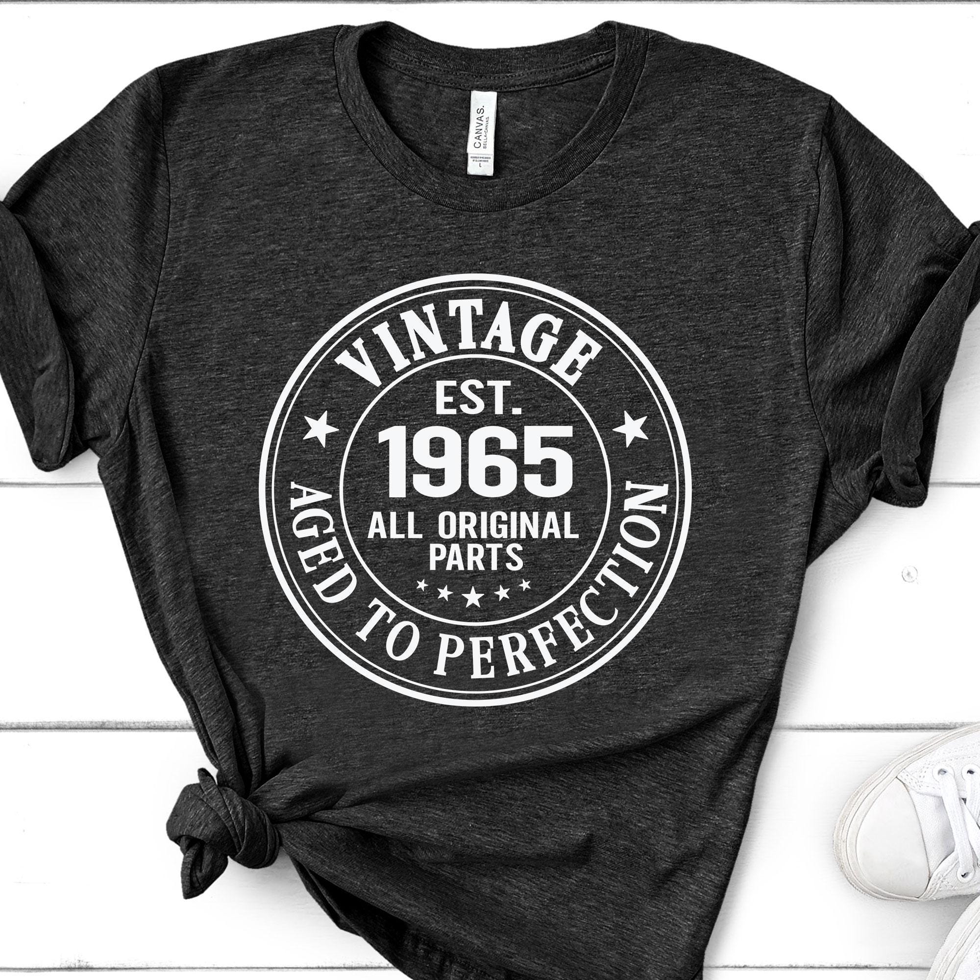 Vintage 1965 60th Birthday SVG (png, Jpg, Eps) Cut Files - Etsy