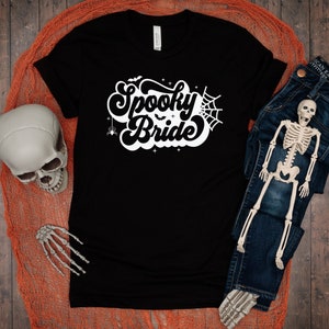 Spooky Bride SVG, Halloween Bride Shirt SVG, Halloween Wedding ...