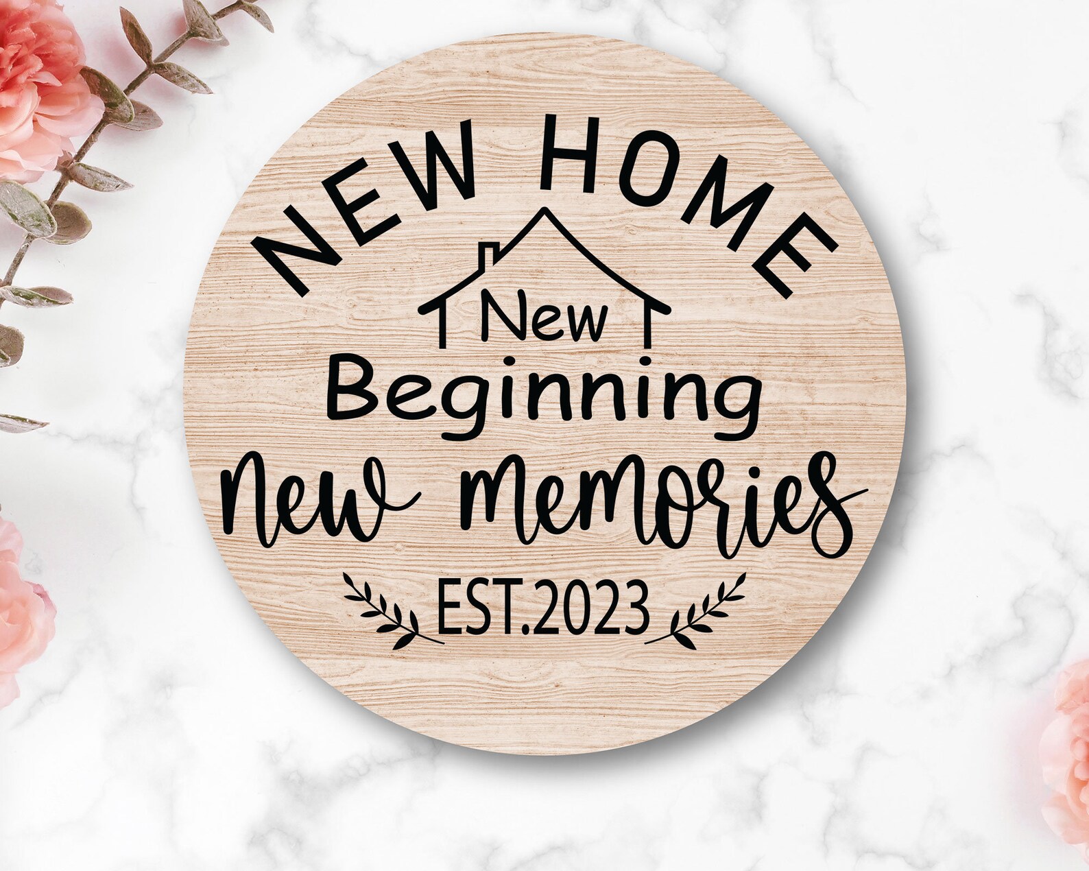 New Home New Beginning New Memories Est 2023 SVG New Home - Etsy