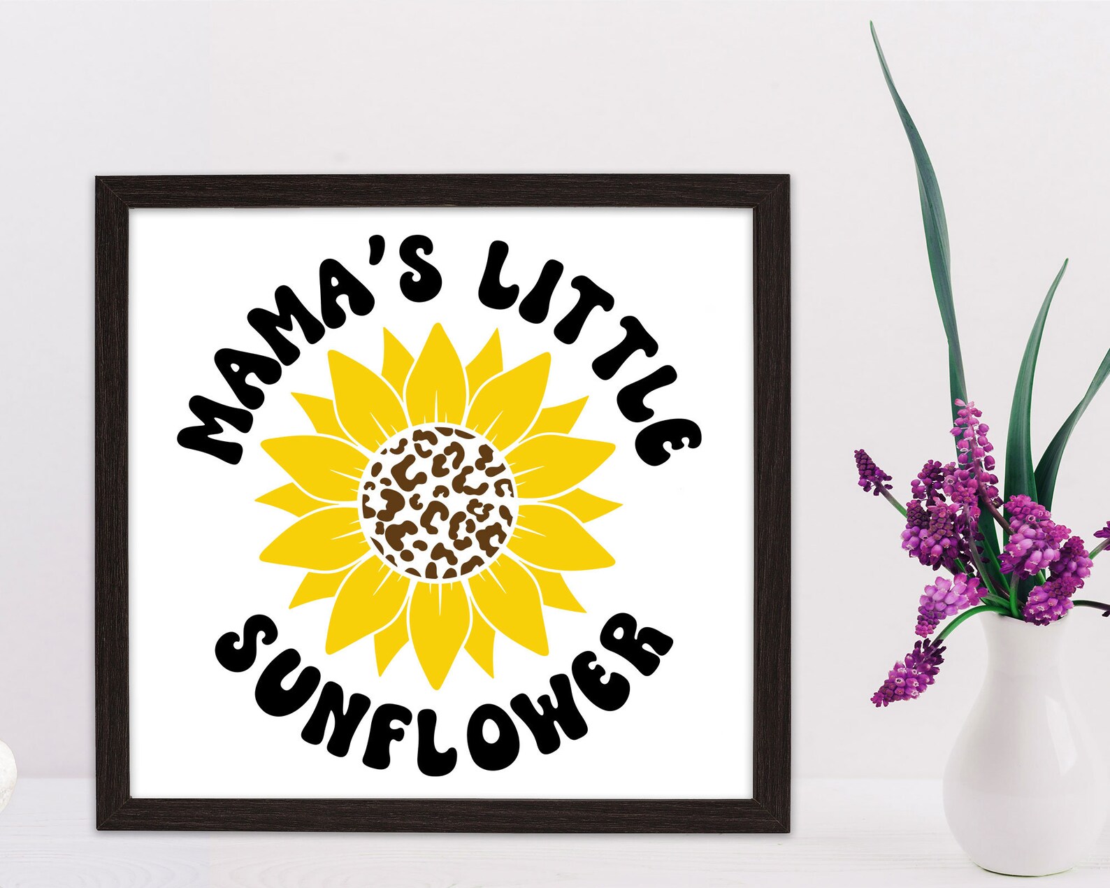 Mama's Little Sunflower SVG Baby Gift SVG Mommys Cute - Etsy