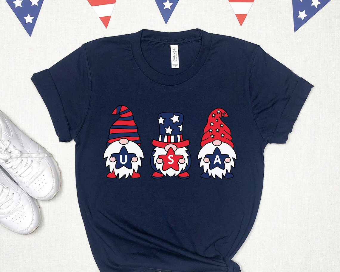 4th of July Gnomes SVG Gnome Fourth of July SVG 4th of July | Etsy