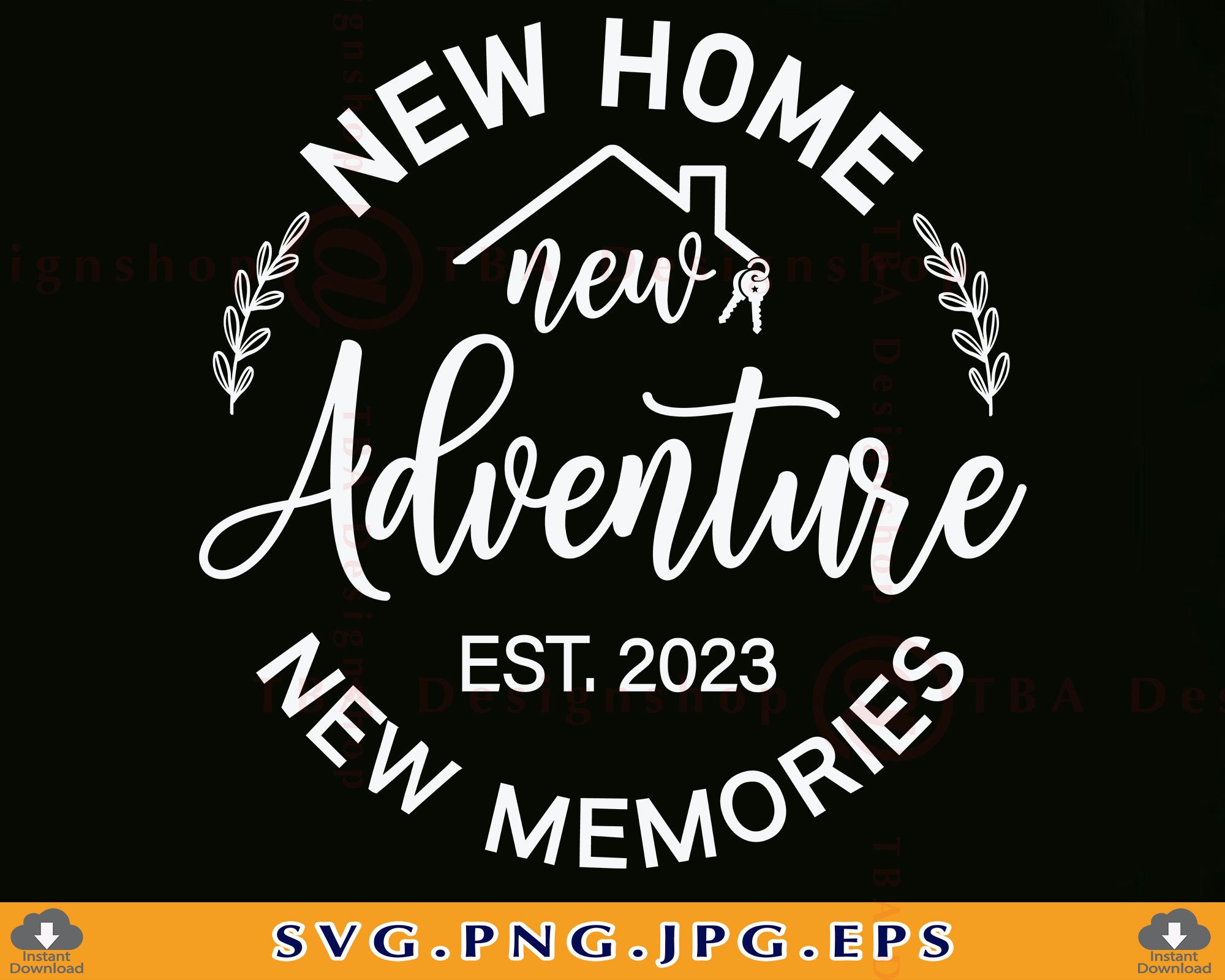 New Home New Adventure New Memories SVG New Home Gift SVG - Etsy UK