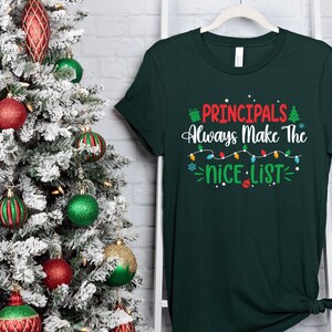 Principal Christmas SVG, Principals Always Make the Nice List, Funny ...