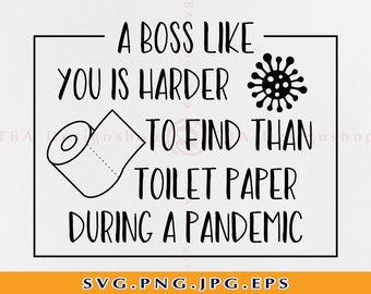 Boss Toilet Paper - Etsy