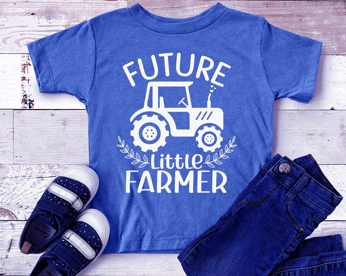 Future Little Farmer SVG Farm Life SVG Tractor Onesie Svg - Etsy