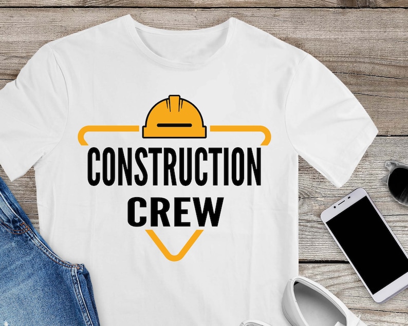 Construction Crew Svg Construction SVG Construction Party - Etsy