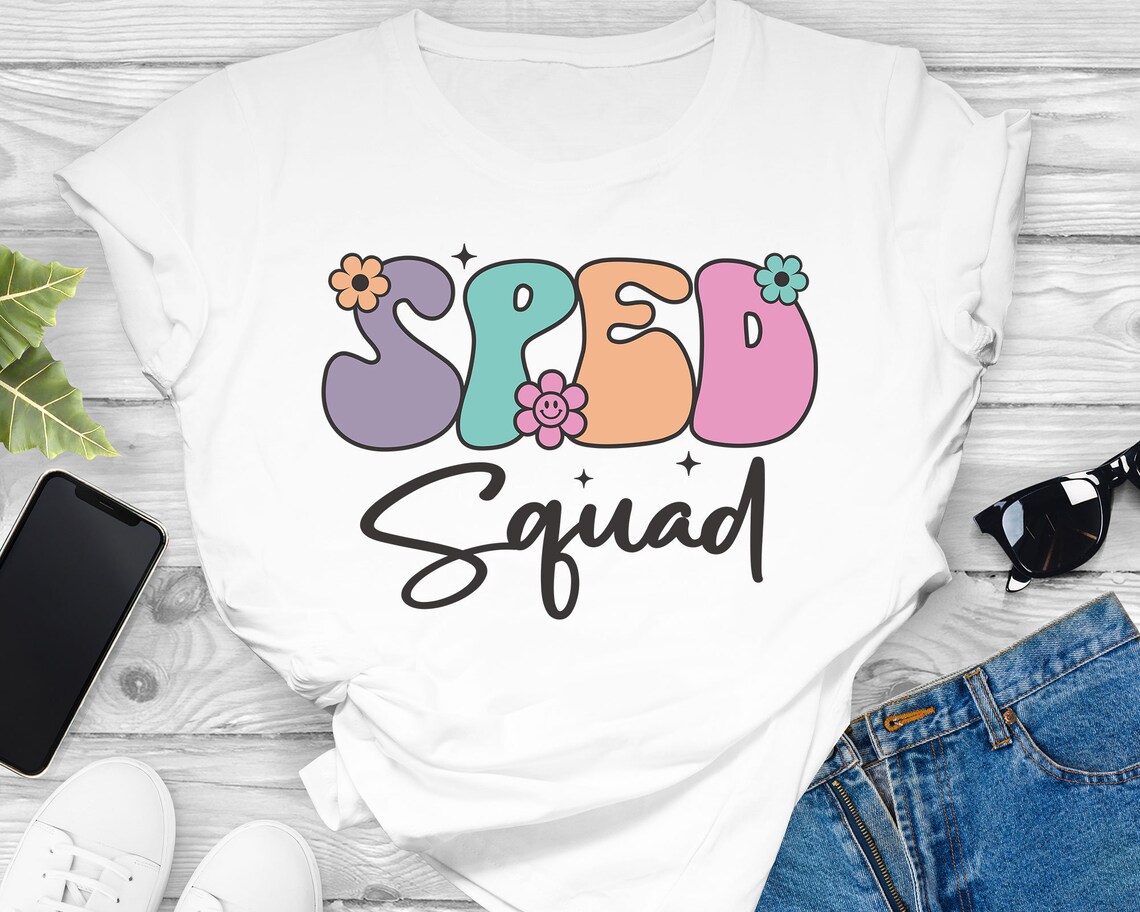 Sped Squad SVG Sped Teacher Gift SVG Special Education - Etsy