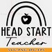 Head Start Teacher Rainbow (svg, Png, Jpg, Eps) Cut Files - Etsy