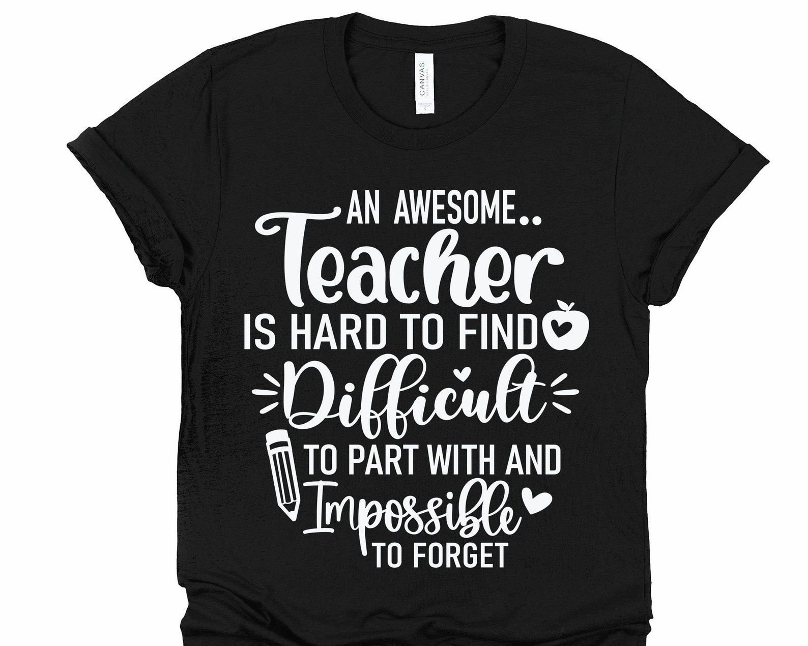 An Awesome Teacher is Hard to Find Svg Teacher Gift SVG | Etsy