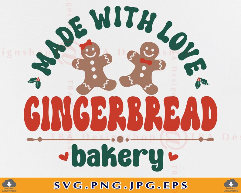 Gingerbread SVG Christmas Gingerbread Sign SVG Gingerbread - Etsy